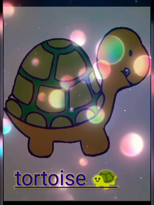 Color the tortoise 🐢 🐢 😀,drawing, colors, Fill the colour,कछुआ#color # ...