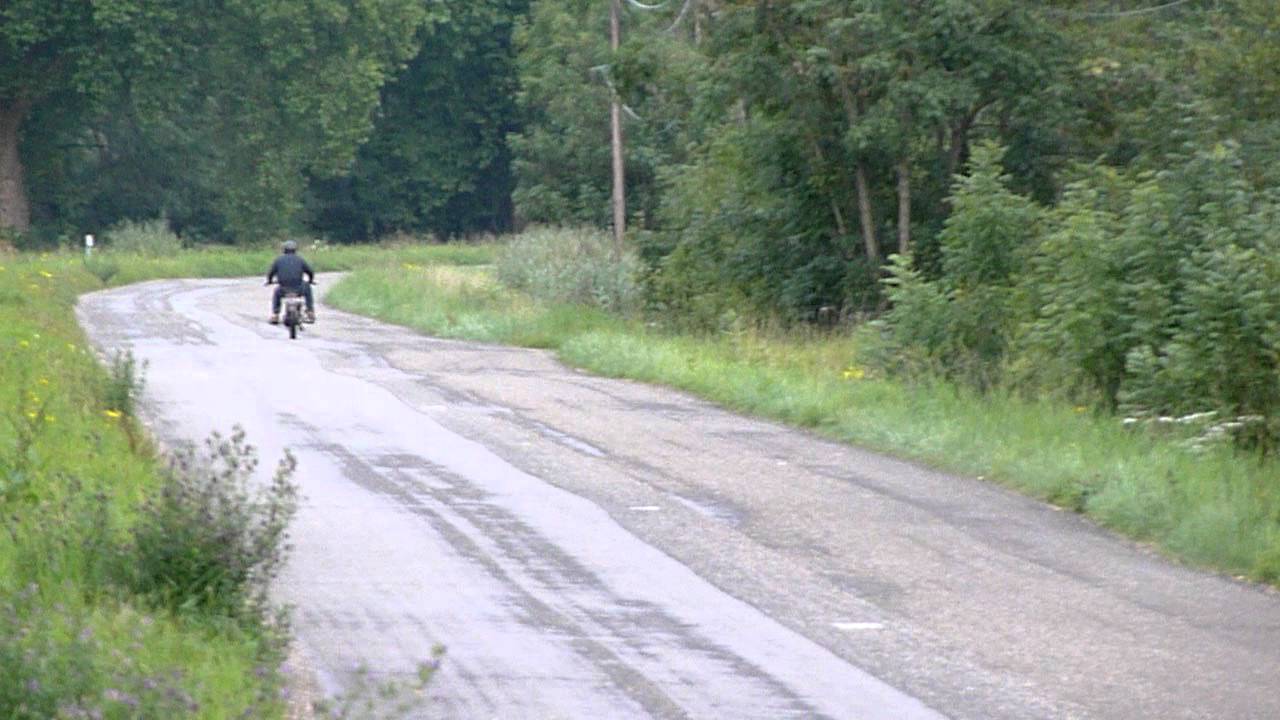 Moto Terrot PU 225 à fond - YouTube
