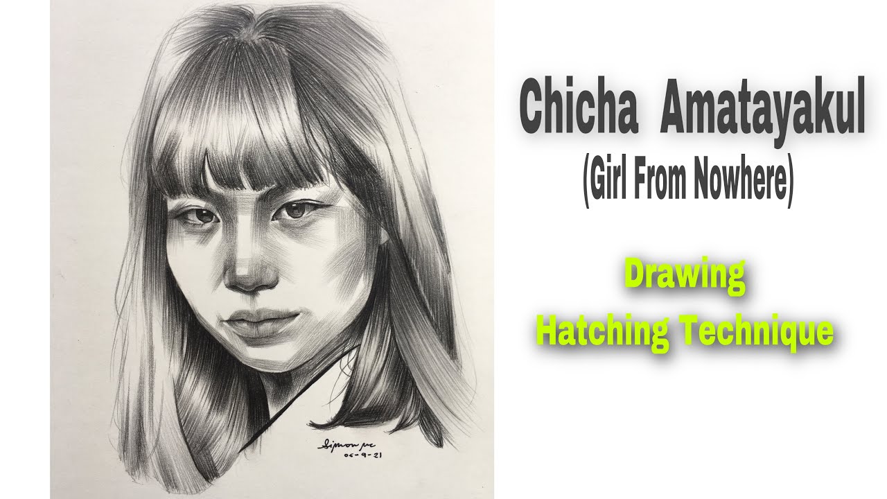Girl From Nowhere | Nanno (Chicha Amatayakul) drawing - YouTube