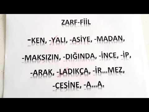 Zarf Fiil