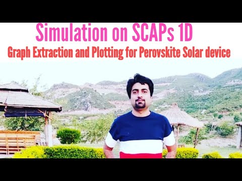 Graph Extraction and Plotting for Perovskite Solar device Simulation on ...