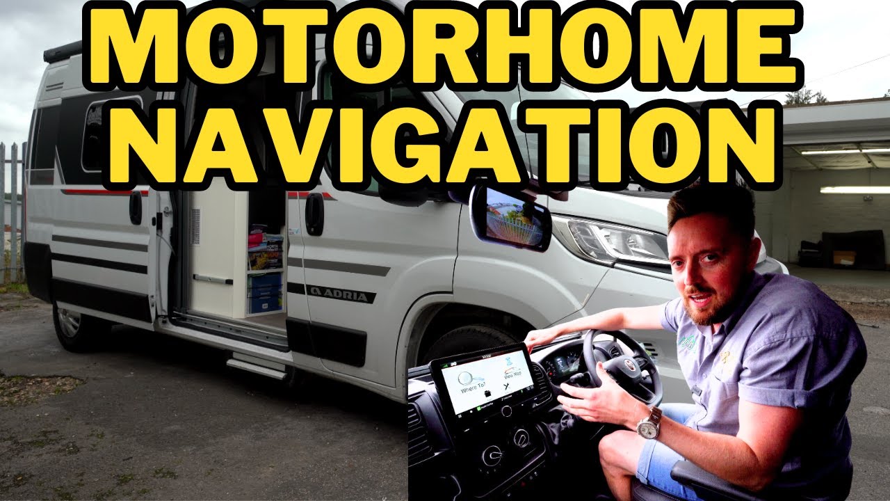 Adria Motorhome Navigation, Apple CarPlay & Android Auto, The BEST ONE ...