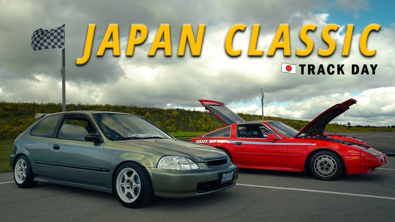I Brought My Honda Civic Hatchback to the Japan Classic Track Day! (EP ...