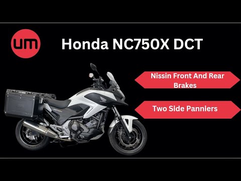 Honda NC750X DCT - Two Side Panniers - Walk Around - YouTube