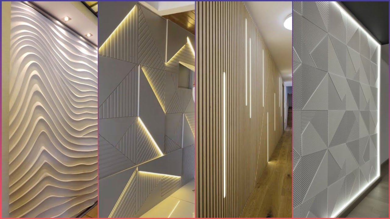 300 Latest PVC Wall Panel Designs 2025 Modern Wall Design Ideas | Wall ...