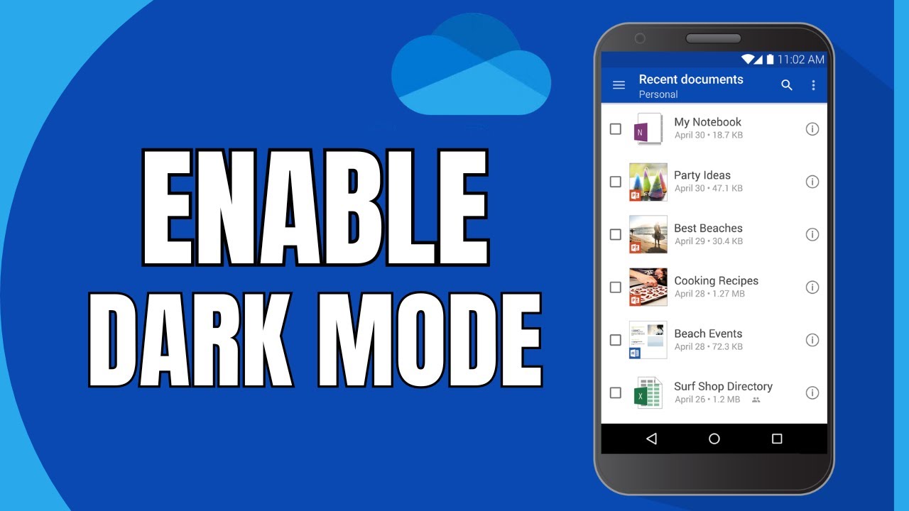 How to Enable Onedrive Dark Mode 2025? - YouTube