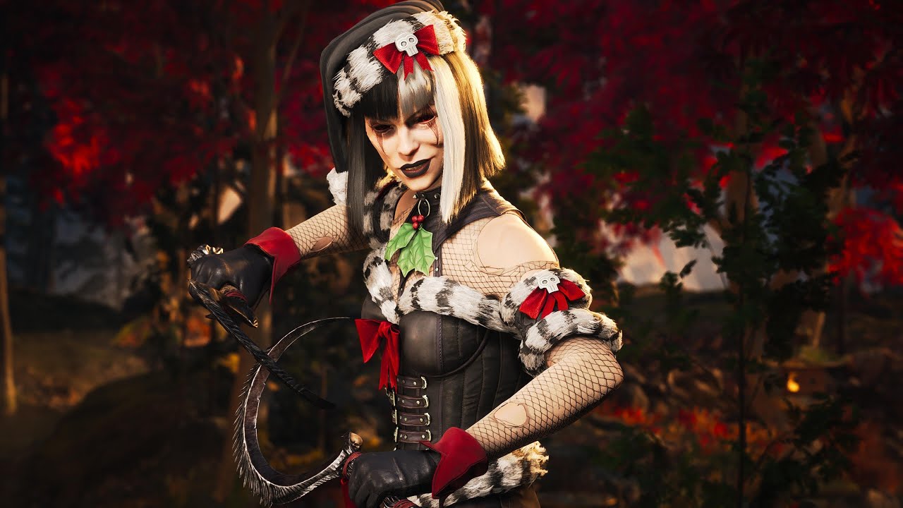 Sareena holiday skin - mortal kombat 1 - YouTube