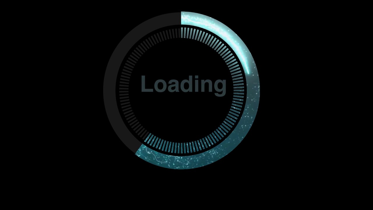 Blue Loading Screen Bar - YouTube