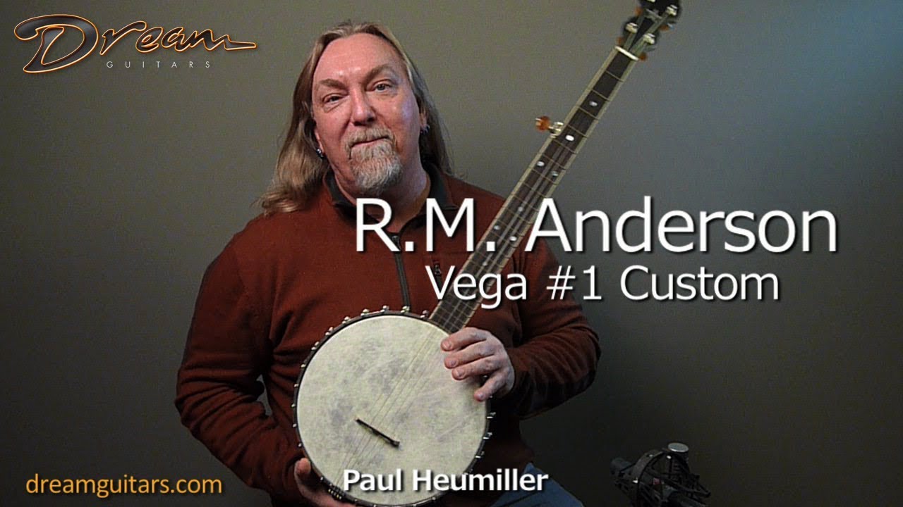 New R.M. Anderson Vega #1 Custom Banjo - YouTube