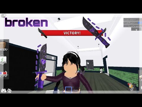 BROKEN KNIFE MONTAGE (MM2) - YouTube