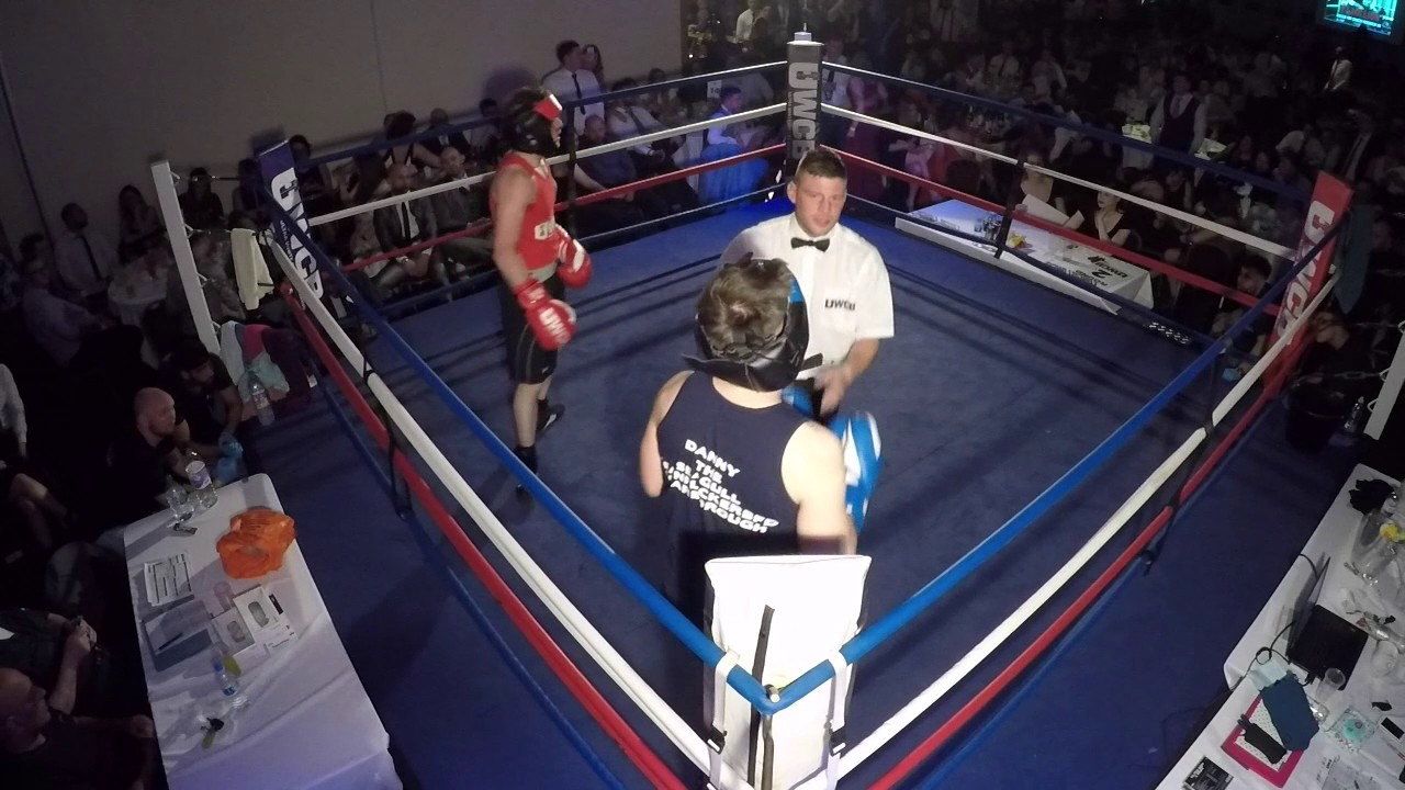 Ultra White Collar Boxing | Bradford | Jamie Verity VS Danny ...