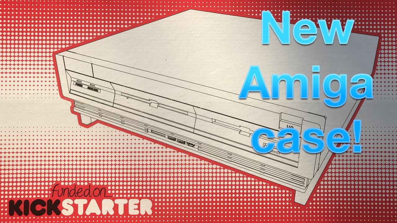 Checkmate A1500 plus case for the Amiga - YouTube