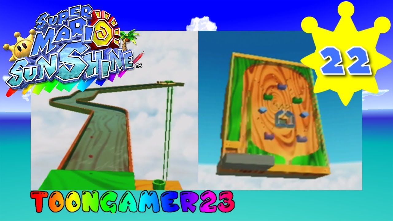 Let's Play Super Mario Sunshine Part 22 - 100 Plaza Coins/Hey, Pachinko ...