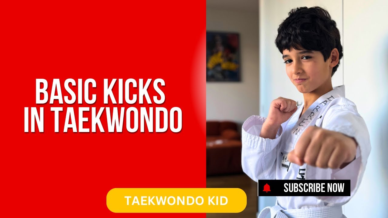 Basic kicks in taekwondo - YouTube