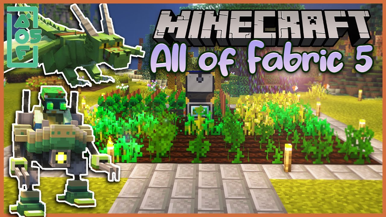 The Green Goo Crew | All of Fabric 5 Minecraft Modpack | Ep 10 - YouTube