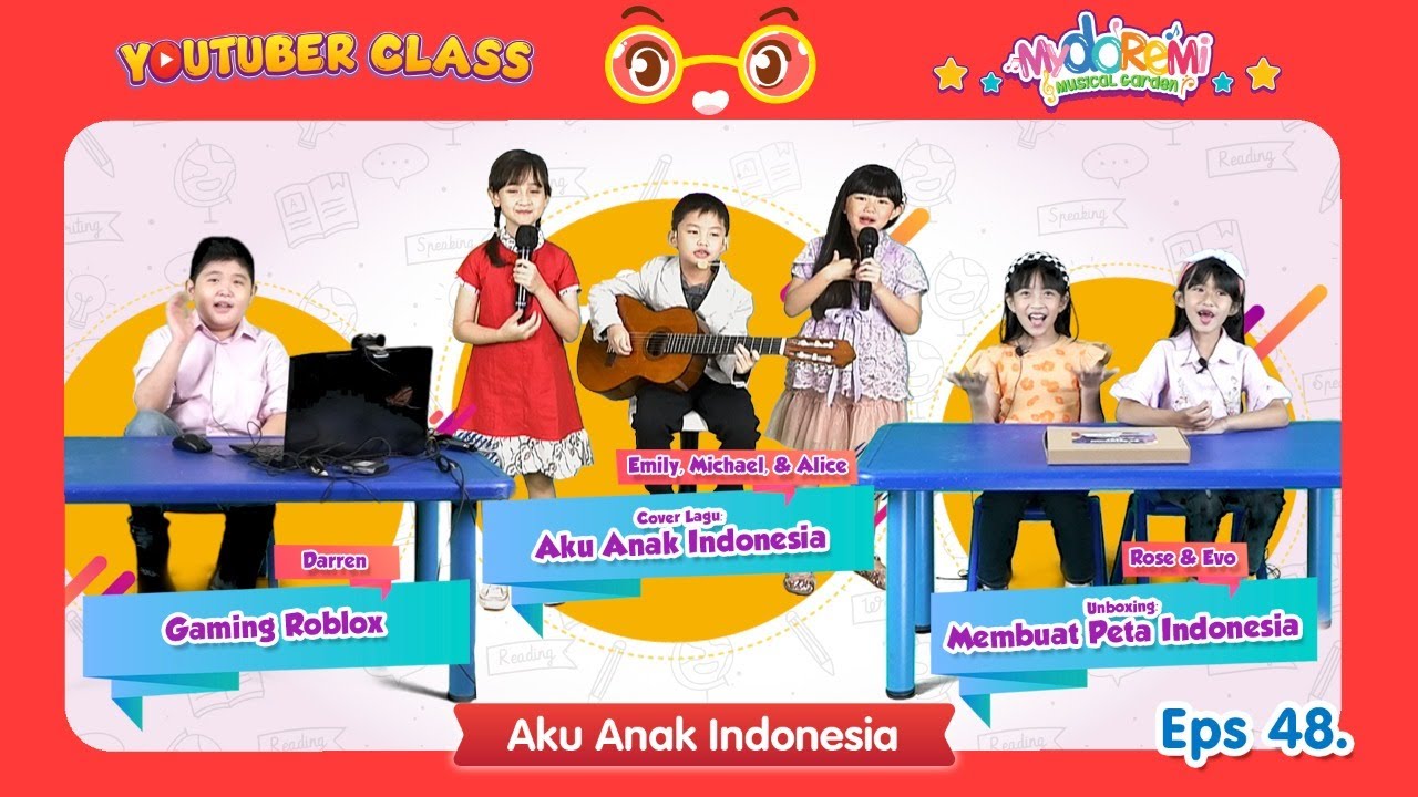 Mydoremi Youtuber Kids Class I Aku Anak Indonesia 2022 - YouTube