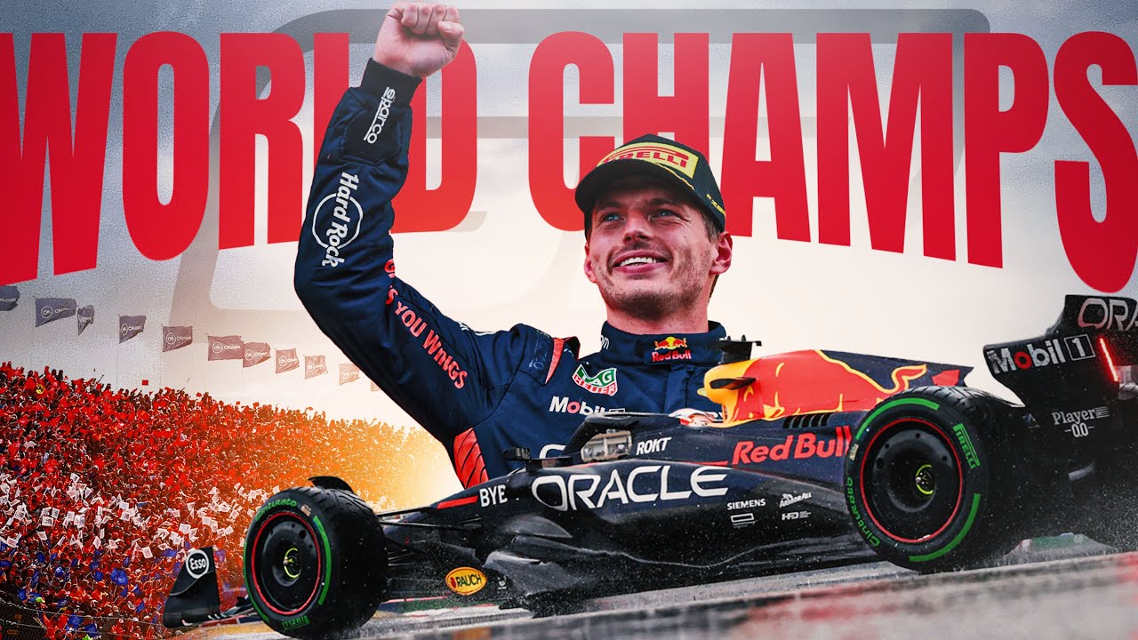 WERELDKAMPIOEN!! | Max Verstappen wint zijn derde Wereldtitel in F1 ...