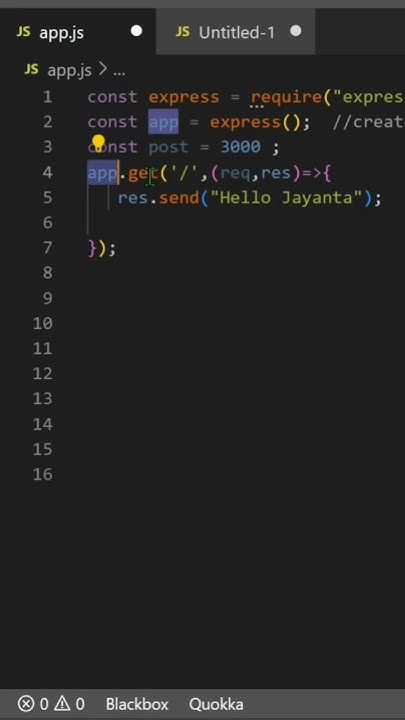 Subscribe for easy and simple ways to learn Node.js on my channel ...