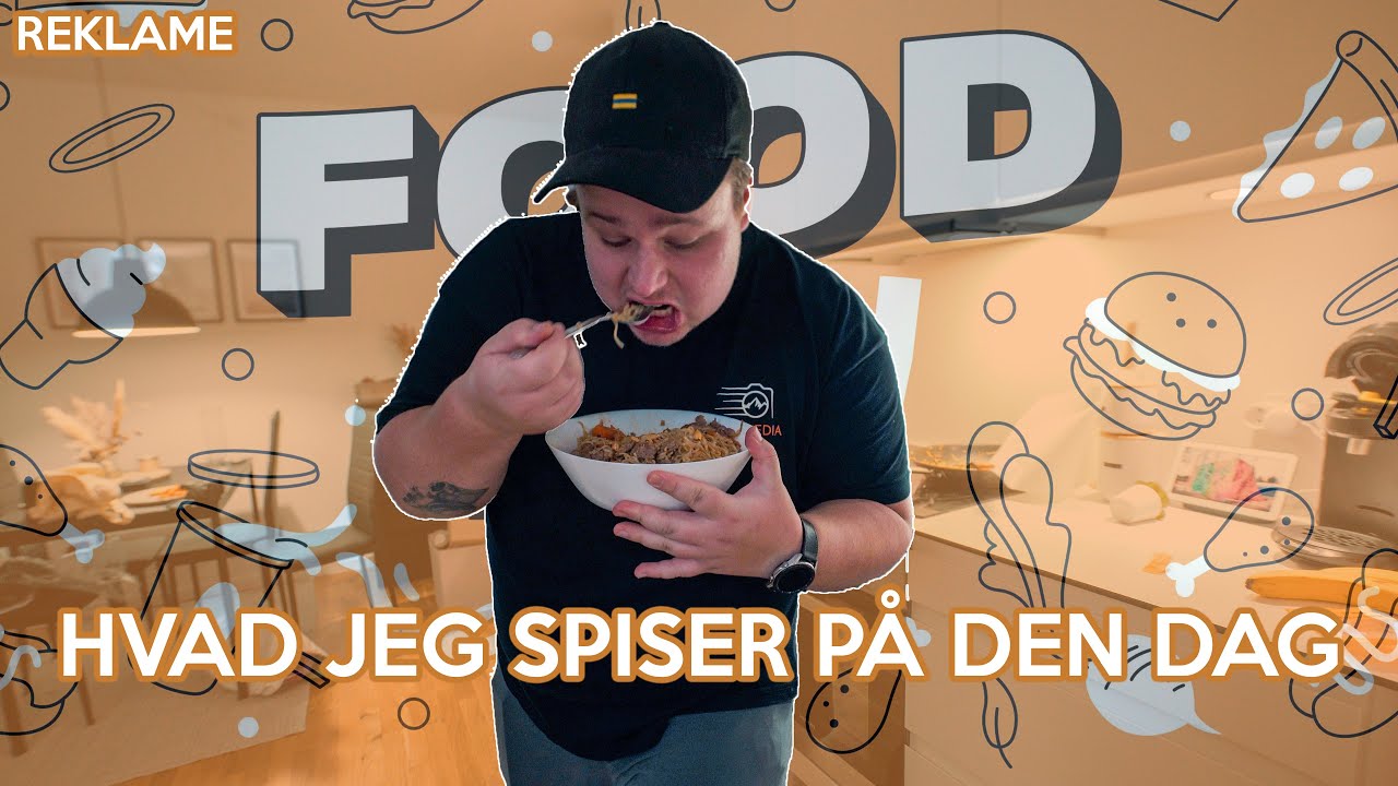 HVAD JEG SPISER PÅ EN DAG! - YouTube