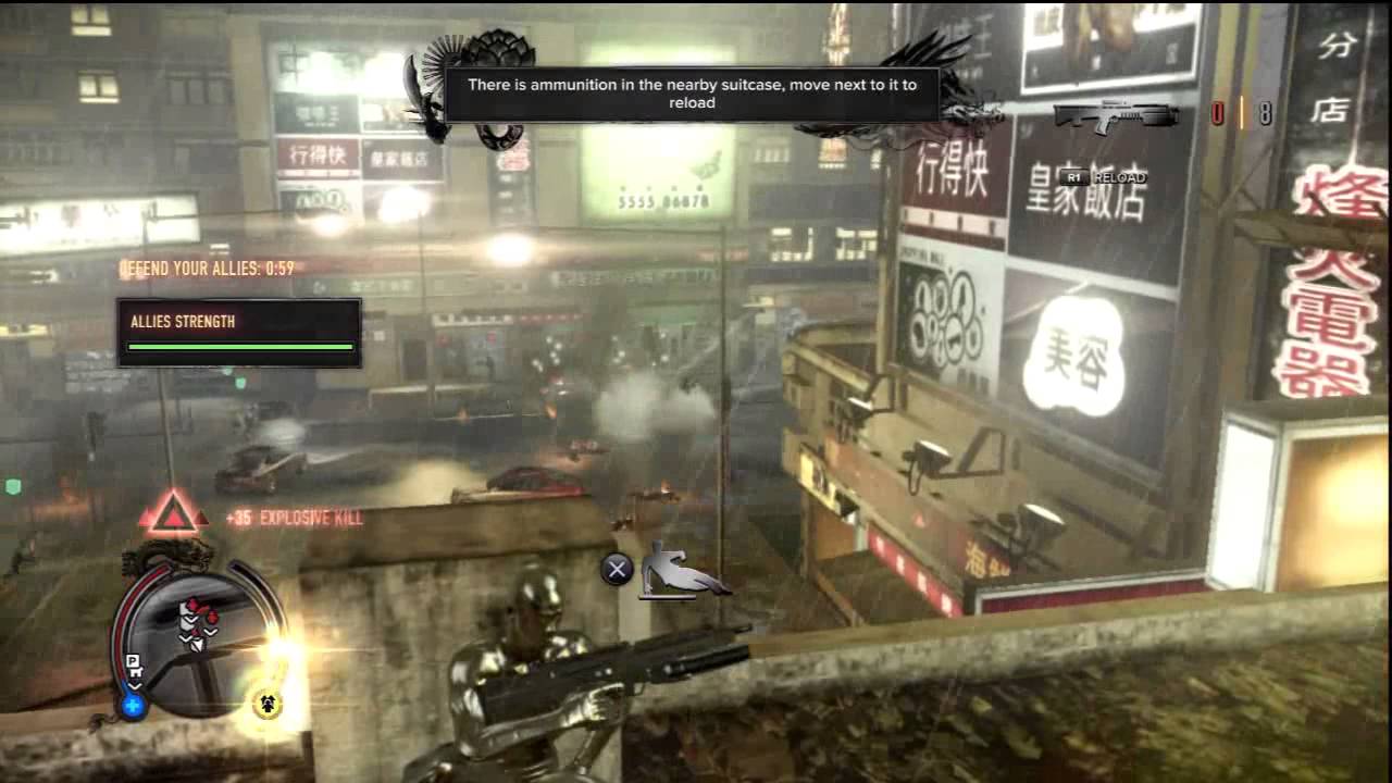 Sleeping Dogs - Civil Discord: Conroy, Grenade Launcher, Alley Gunfight ...