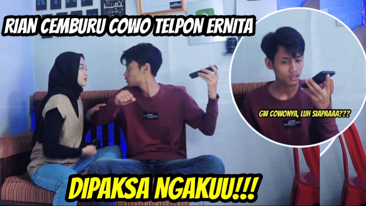 PRANK DI TELEPON SELINGKUHAN DI DEPAN RIAN| AUTO PANIK - YouTube