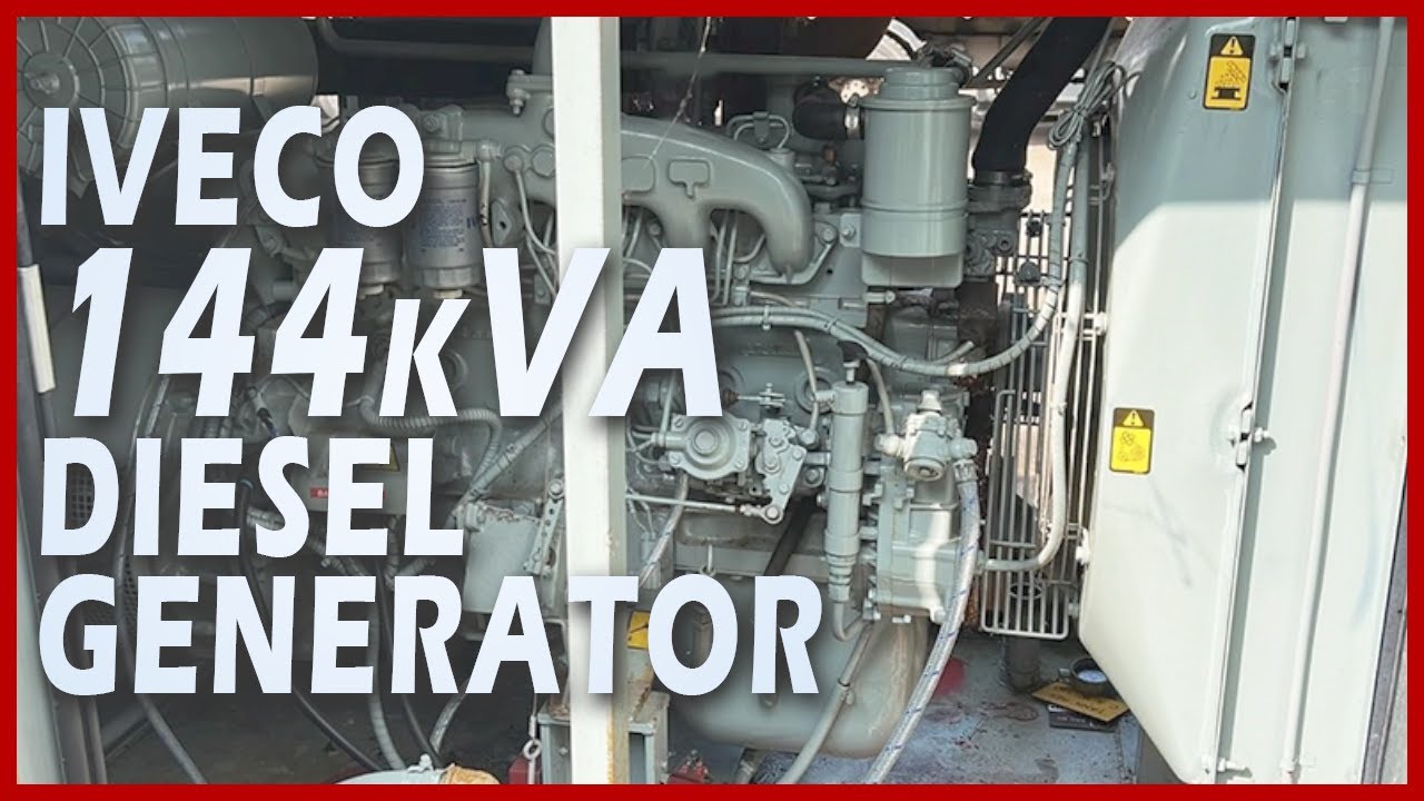 Iveco Diesel Generator 144kVA – XP1529 Test #iveco | #fgwilson ...