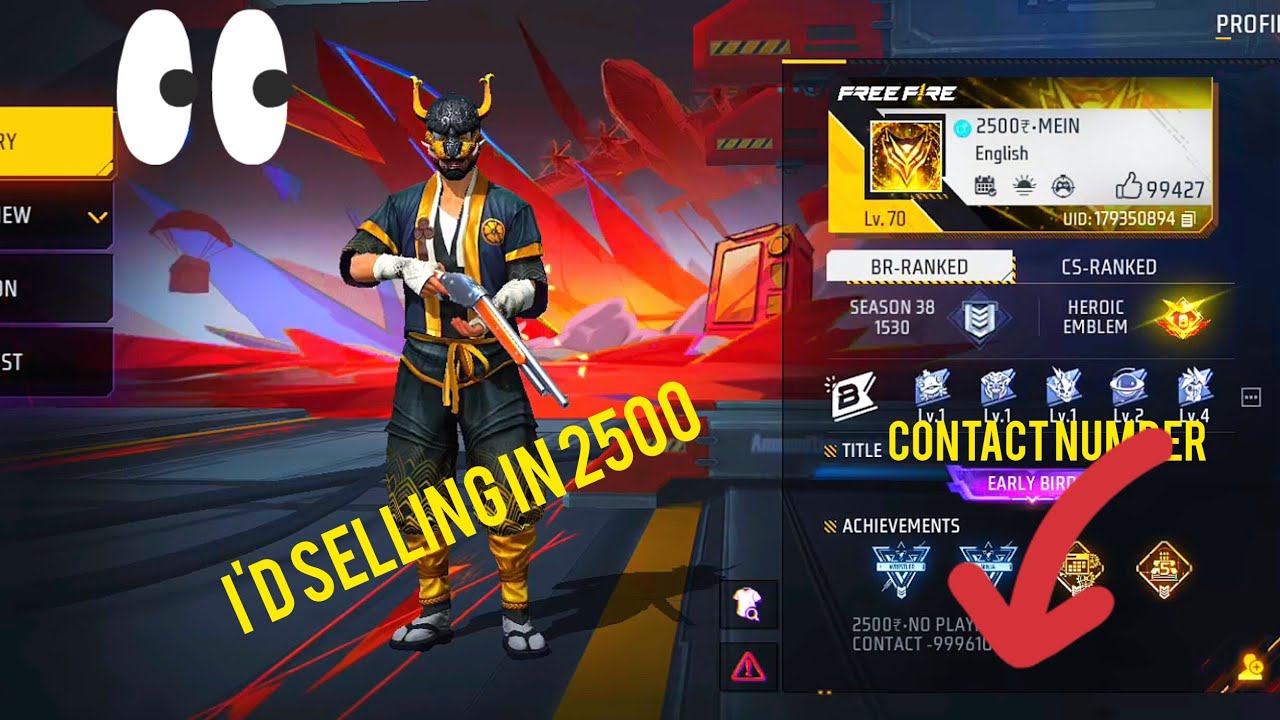 Golden Sakura Bundle / request me / free fire Golden Sakura Player ...