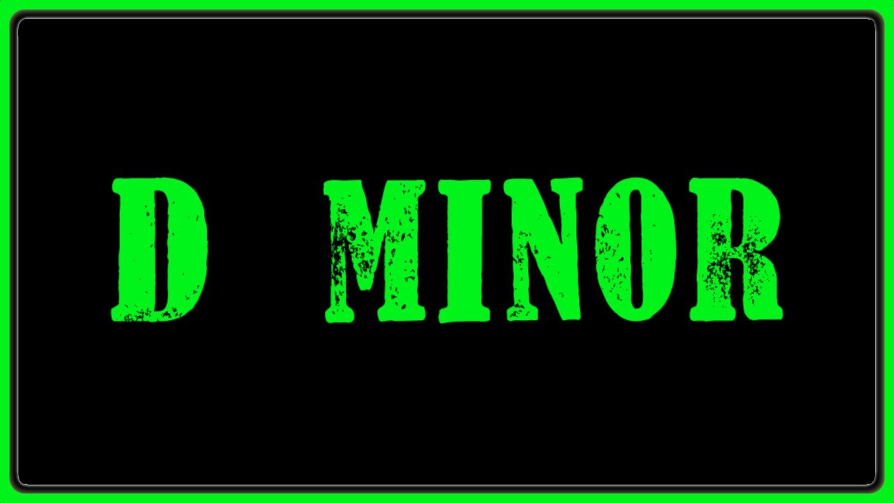One Minute Sax Lessons (Beginner) - How To Play D Minor Scales On Alto ...