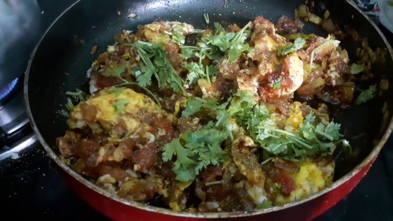 Tomato Egg Porutu in Telugu, Tomato Egg Bhurji in Telugu, How to Cook ...