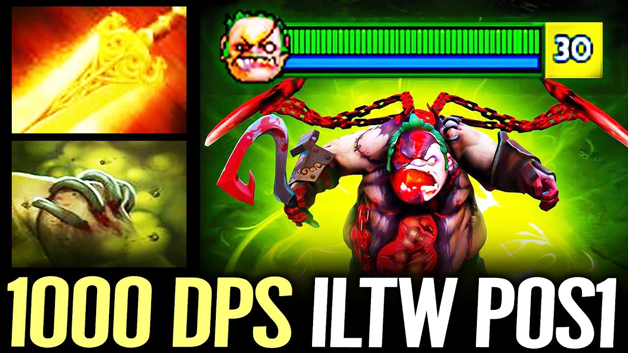 🔥 1000 DPS iLTW Pudge 100% Strongest Cancer Carry — Radiane + Rot f.t ...
