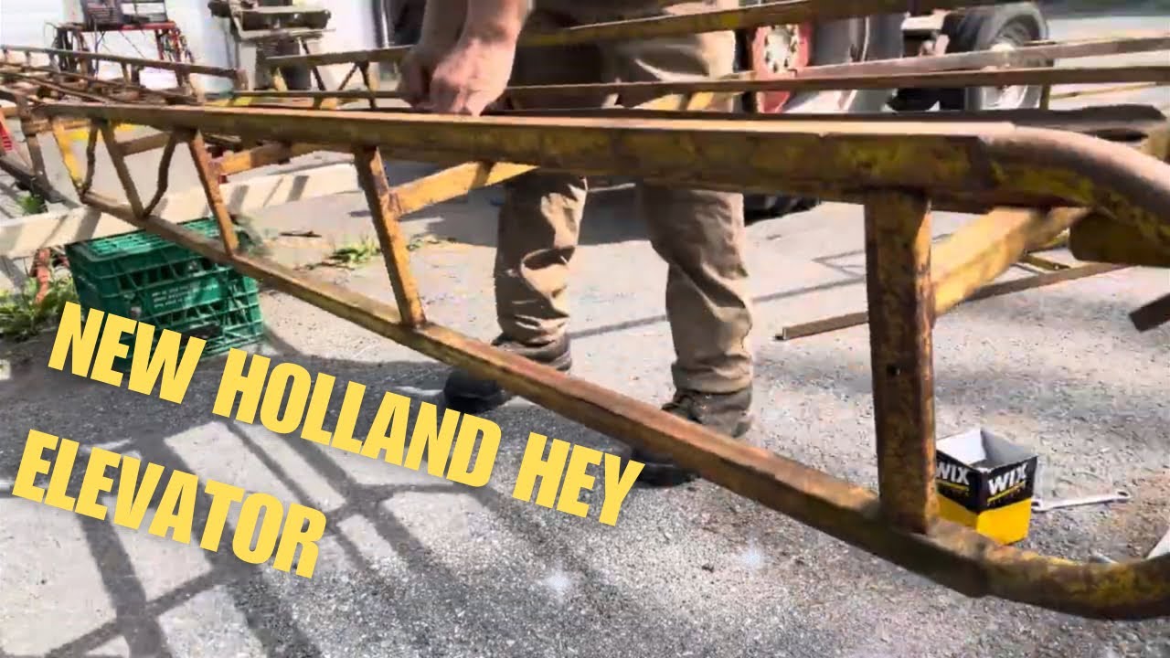 Restoring a 50 Year Old Hay Elevator - YouTube