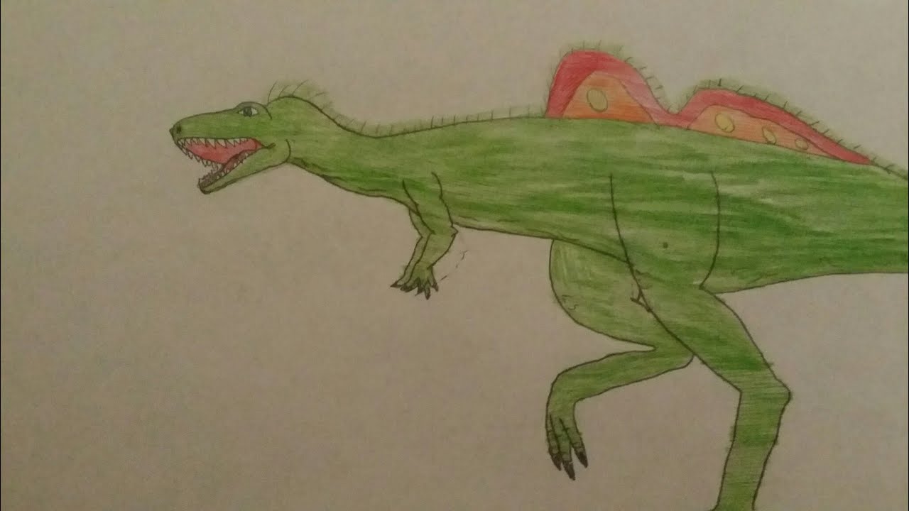 How to draw a Concavenator - YouTube