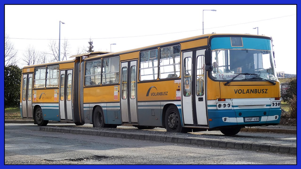 Utazás a HNF-499-el Egerben (Ikarus C80.40A) - YouTube