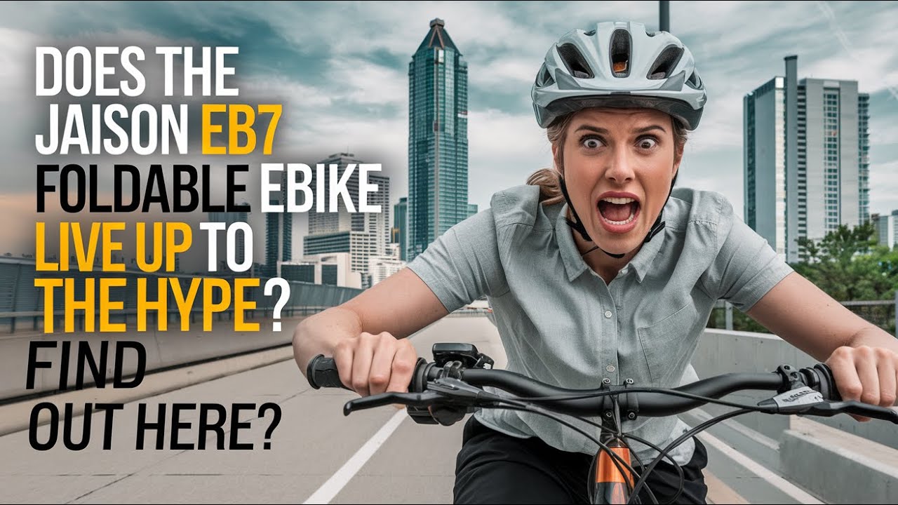 The Future of Commuting: Jaison's Foldable eBike Review - YouTube