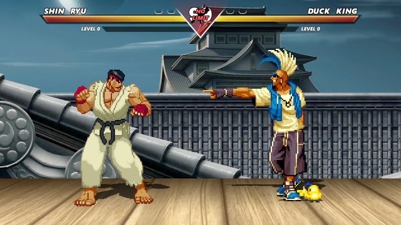 DUCK KING vs DEE JAY vs SHIN RYU - Street Fighter Hardest Level Battle ...