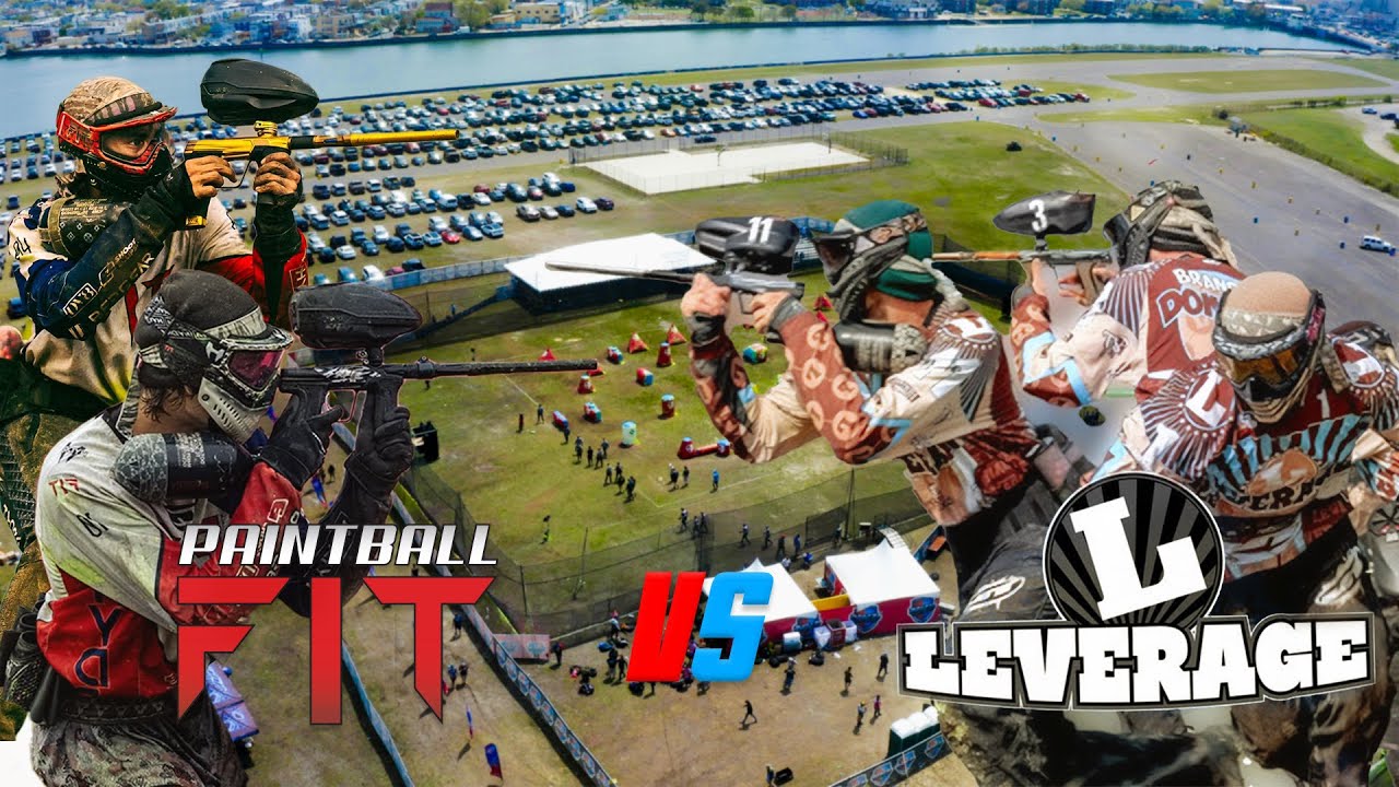PRO Paintball Match - FIT vs Leverage - YouTube