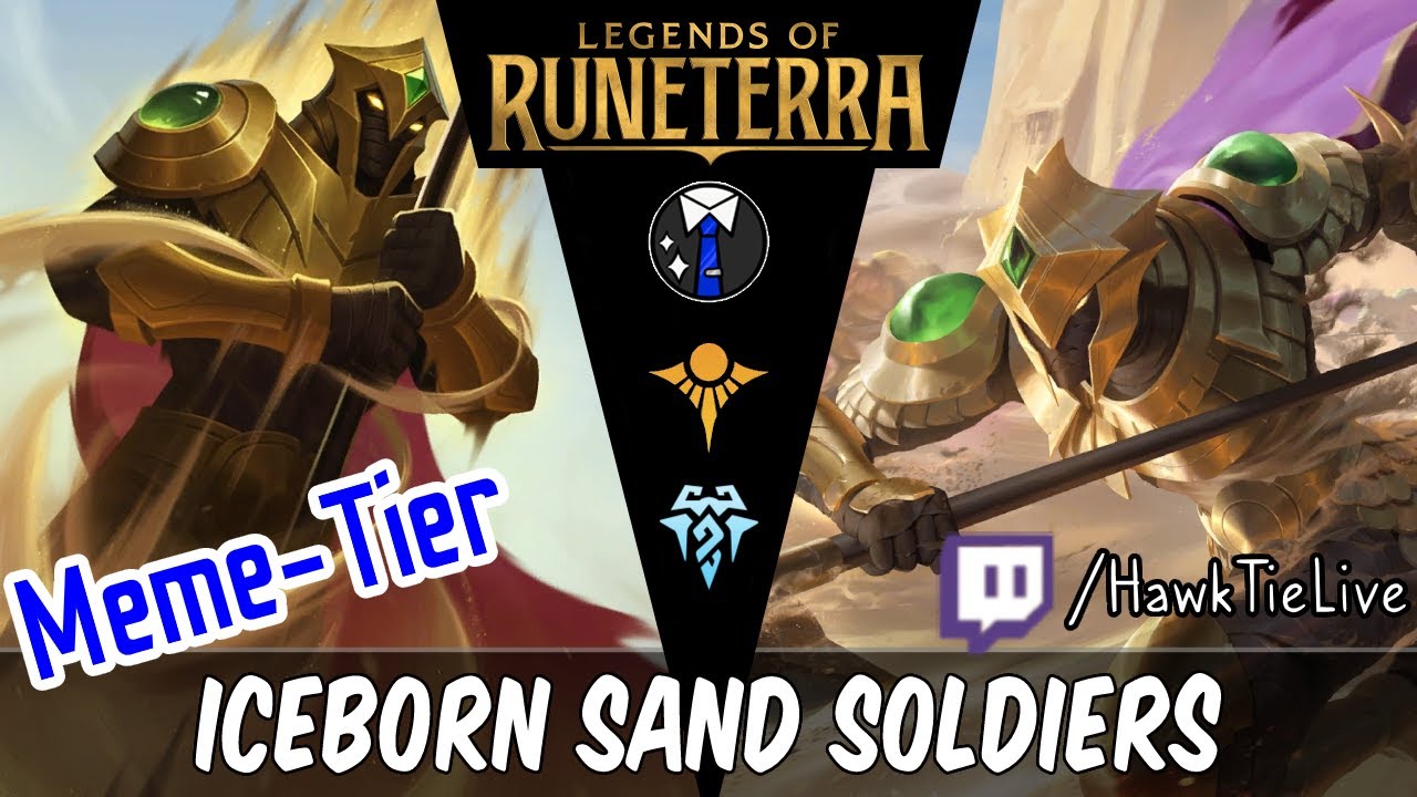 Iceborn Sand Soldiers: The Sand Soldiers' Legacy | Legends of Runeterra ...