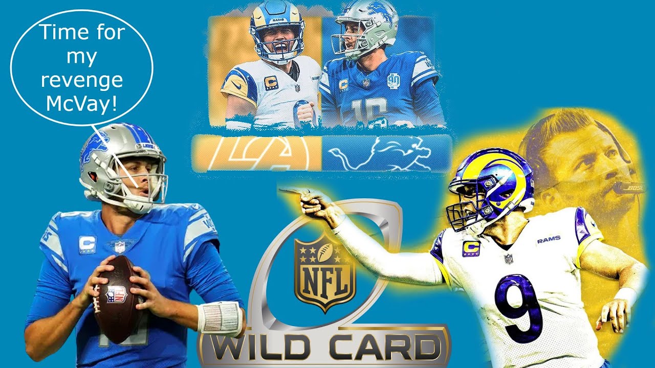 LIONS VS RAMS TEASER BEFORE THE WILD CARD GAME! - YouTube