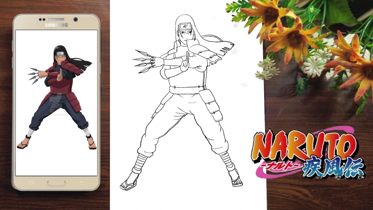 How to draw Hashirama Senju full body || hashirama drawing from naruto ...