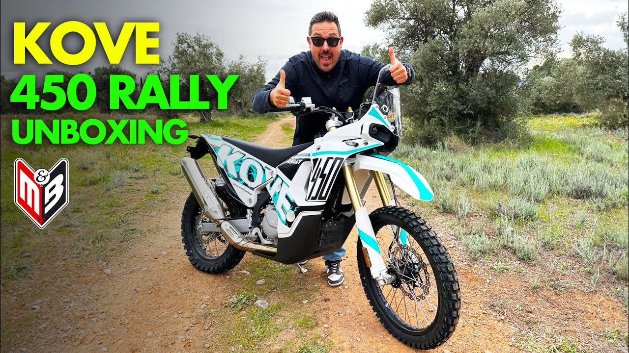 KOVE 450 RALLY Unboxing - YouTube