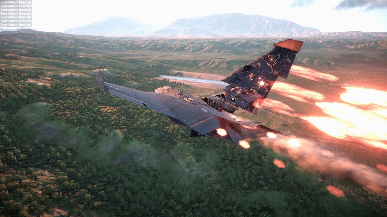 Cinematic Slow Motion Visuals from Nuclear Option - YouTube