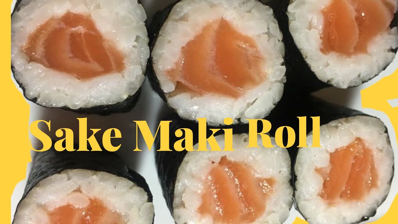 SAKE MAKI ROLL 三文魚壽司 https://youtu.be/JSQa6DZZ9as - YouTube
