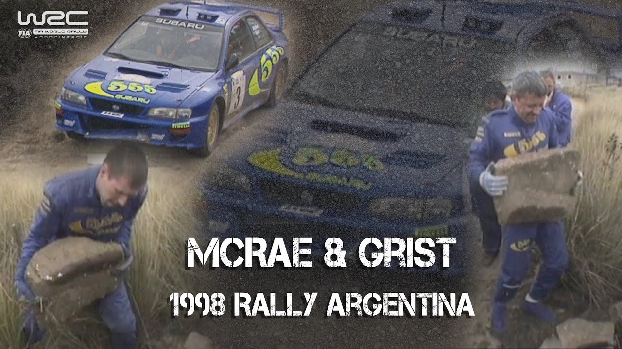WRC 1998 | Colin McRae & Nicky Grist's amazing comeback in Argentina - YouTube