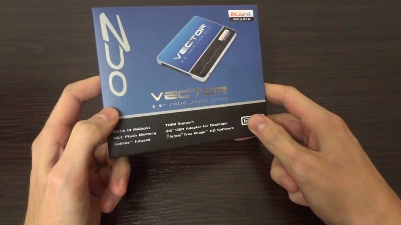Обзор твердотельного накопителя (SSD) OCZ Vector 128Gb. Часть 1я. - YouTube