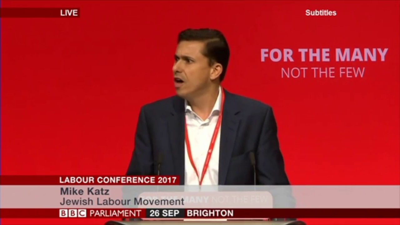 Mike Katz speech to Labour Party Conference - YouTube