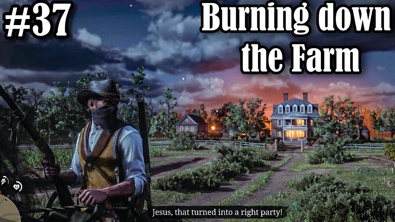 RDR2 : Burn Down the Tobacco Farm (The Fine Joys Of Tobacco) ||Part-37 ...