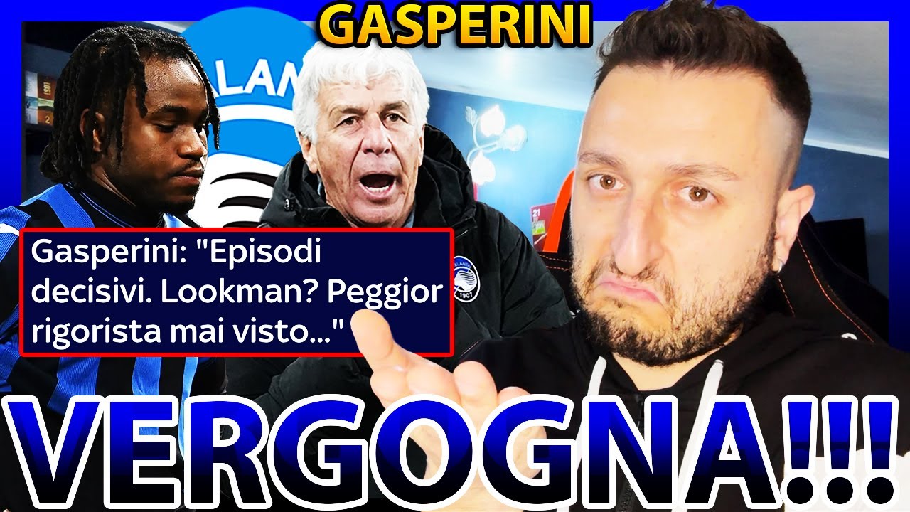 🤢 GASPERINI VERGOGNAAA‼️ VERGOGNOSE LE SUE PAROLE SU LOOKMAN‼️🤮 - YouTube