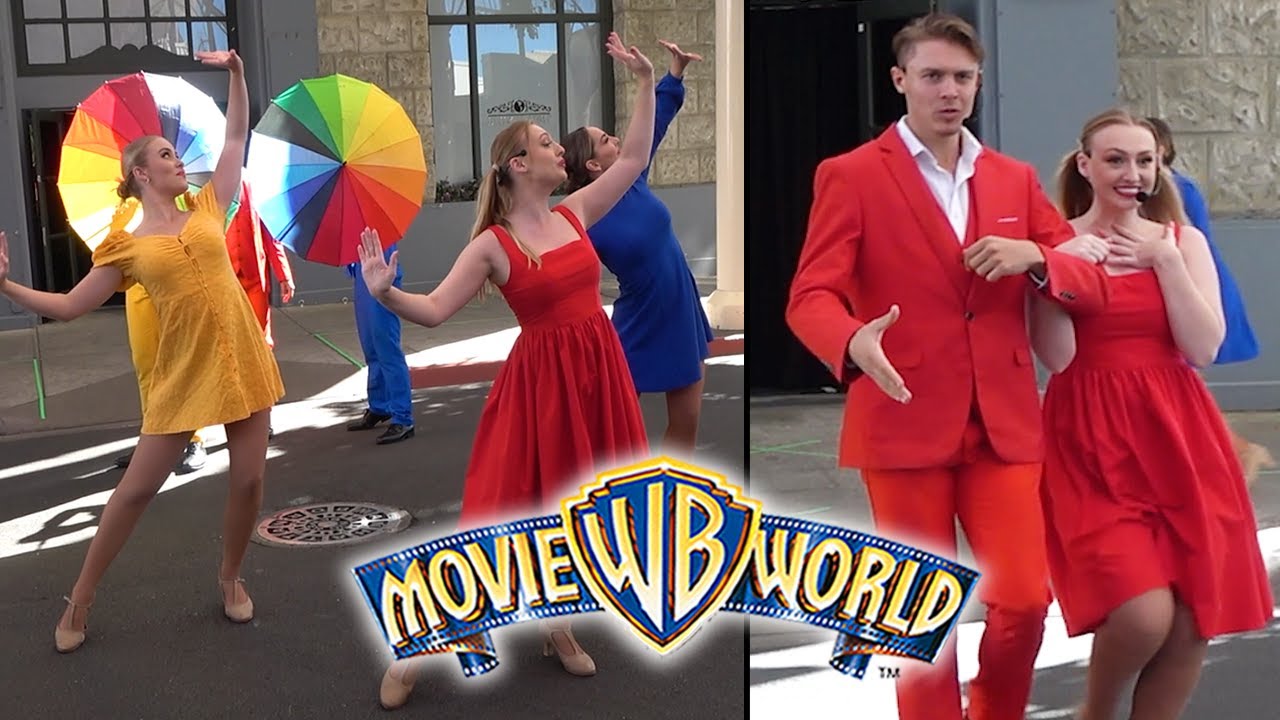 Movie World Gold Coast | Shall We Dance Show! | Live Singing & Dancing ...