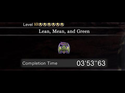 MHW Green Nargacuga #5 - Lean, Mean, And Green - YouTube