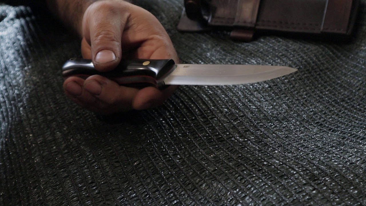 DBK Knife scandivex - YouTube